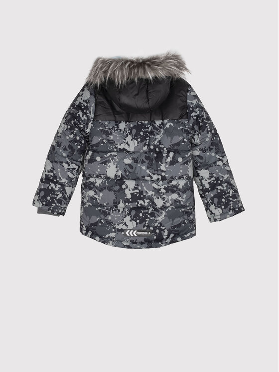 Coccodrillo Geacă din puf ZC1152101CRA Gri Regular Fit | Modivo.ro