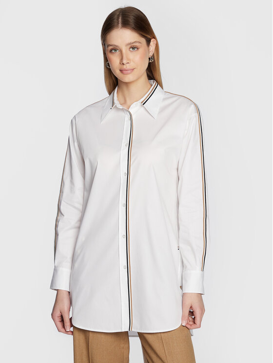 Boss Košile Bacora_Ic 50479131 Béžová Regular Fit • Modivo.cz