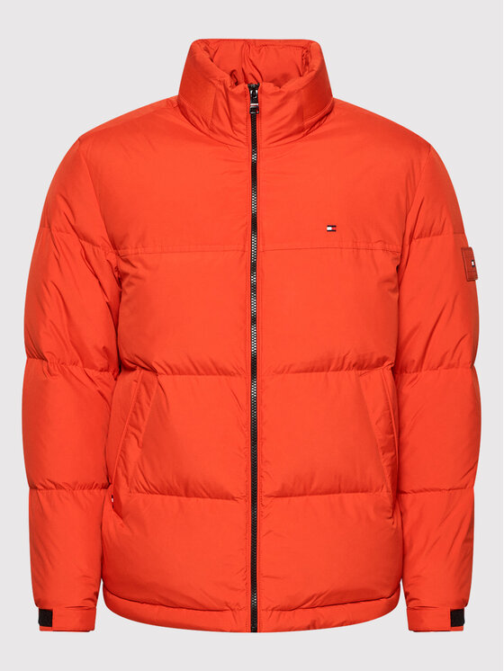 Tommy Hilfiger Dūnu jaka Stand MW0MW19659 Oranžs Regular Fit | Modivo.lv