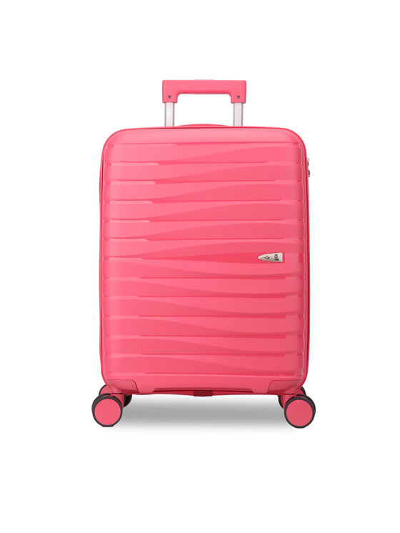 Semi Line Самолетен куфар за ръчен багаж T5909-2 Розов | Modivo.bg