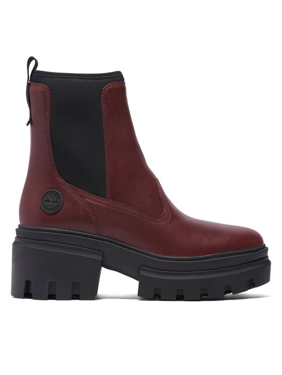Timberland Stiefeletten Everleigh Boot Chelsea TB0A5YJ8C601 Dunkelrot ...