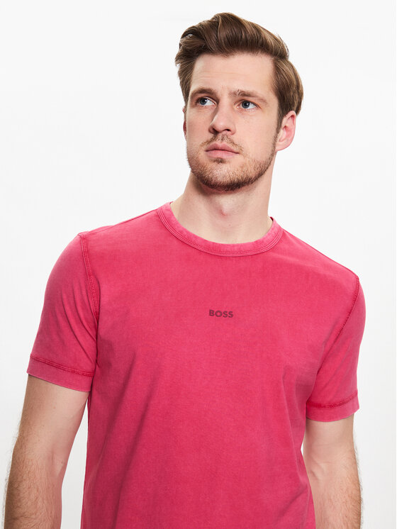 Boss T-Shirt Tokks 50477433 Rosa Regular Fit | Modivo.de