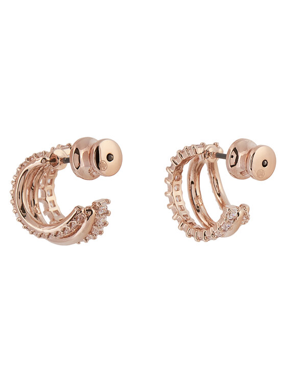 Swarovski Kolczyki Hyperbola 5698702 Różowe złoto | Modivo.pl