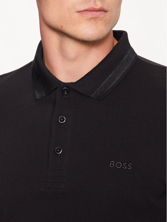 Boss Поло 50468983 Чорний Regular Fit | Modivo.ua
