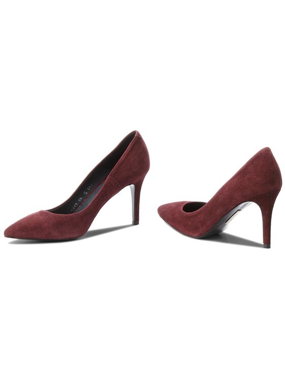 Simple Pantofi cu toc subțire Savona DCG211-T47-RC00-7800-0 Vișiniu ...