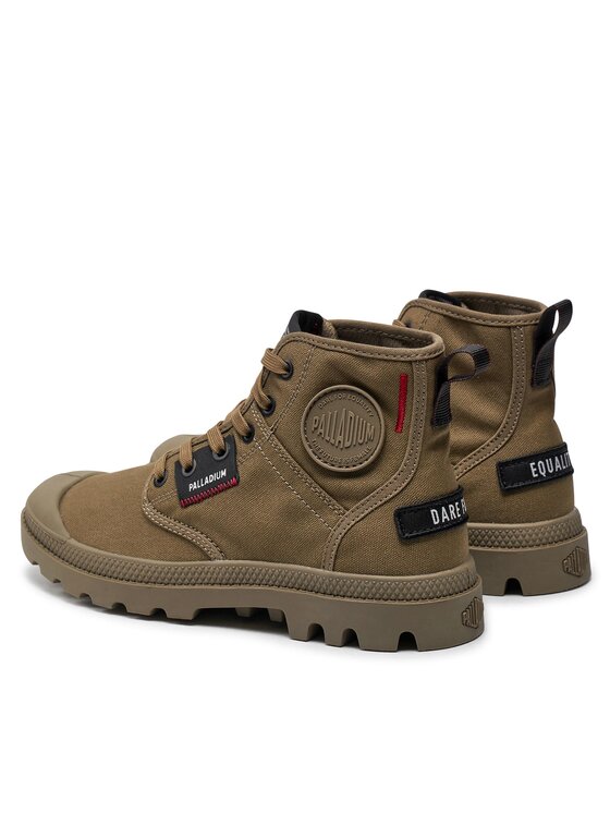 Palladium Žygio batai Pampa Hi Patch 79117-308-M Žalia | Modivo.lt