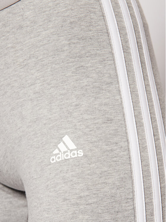 adidas Legingi Essentials 3-Stripes GV6017 Pelēks Slim Fit | Modivo.lv