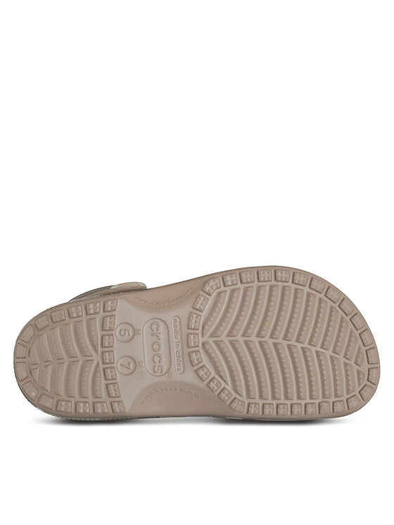 Crocs Papucs Classic Printed Camo Clog 206454 Bézs | Modivo.hu