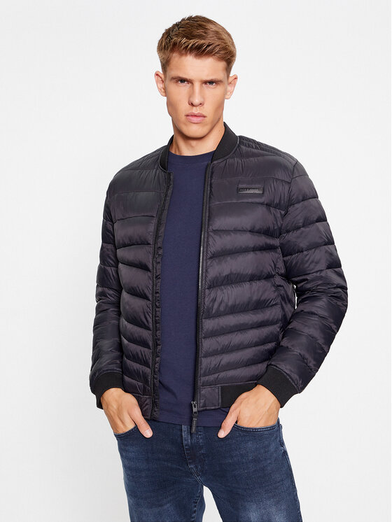 Jack & Jones Bundy bomber 12236154 Čierna Regular Fit | Modivo.sk