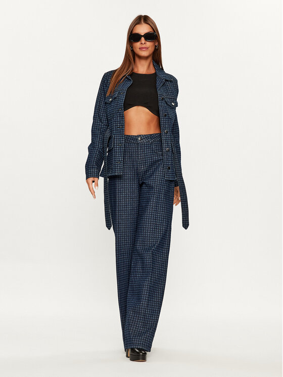 United Colors Of Benetton Farmer kabát 2YO7DN02X Sötétkék Regular Fit ...