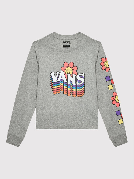 Vans Blusa Smile Repeater VN0A7RUY Grigio Regular Fit | Modivo.it
