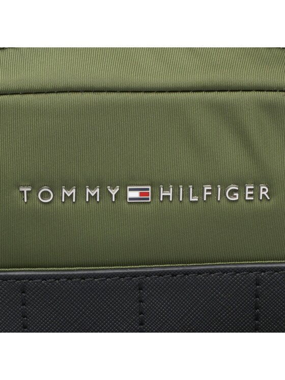 Tommy Hilfiger Somiņa Th Elevated Nylon Mini Reporter AM0AM10944 Zaļš ...