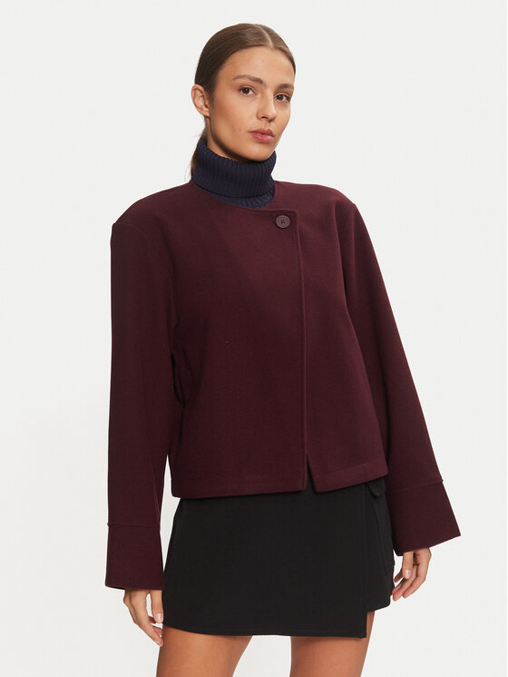 Gina Tricot Sacou 22836 Vișiniu Loose Fit | Modivo.ro