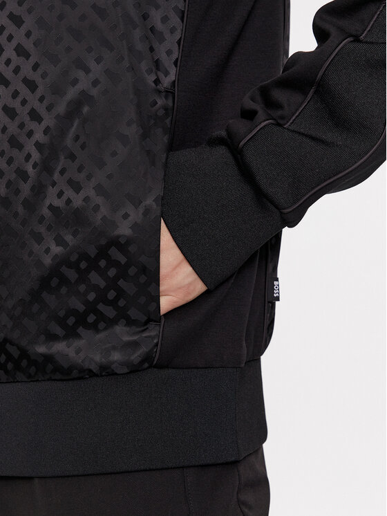 Boss Суитшърт Shepherd 128 50494081 Черен Regular Fit | Modivo.bg
