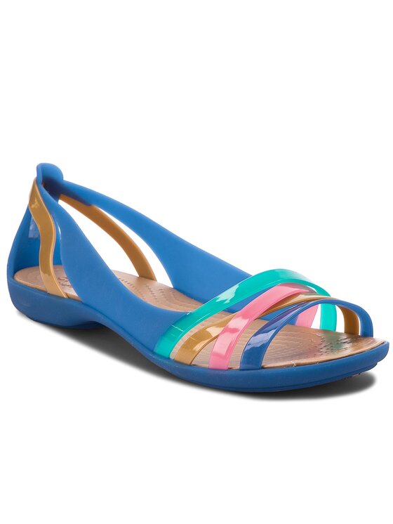 crocs Босоніжки Isabella Huarche 2 Flat W 204912 Голубий | Modivo.ua