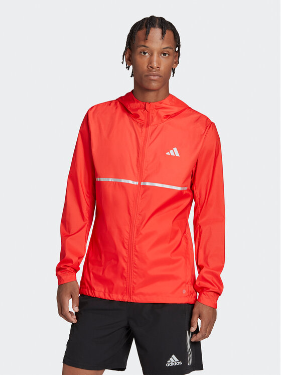 adidas Átmeneti kabát Own the Run Jacket H44547 Piros Regular Fit ...
