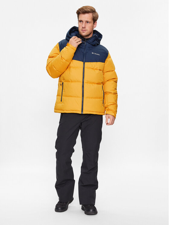 Columbia Daunenjacke Iceline Ridge™ Jacket Gelb Regular Fit | Modivo.de