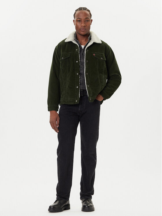 Levi's® Farmer kabát Trucker A5784-0027 Zöld Relaxed Fit | Modivo.hu
