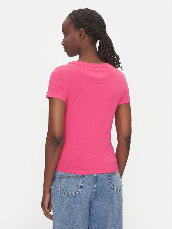 Tommy Jeans Komplet t-shirtów DW0DW21367 Kolorowy Slim Fit | Modivo.pl