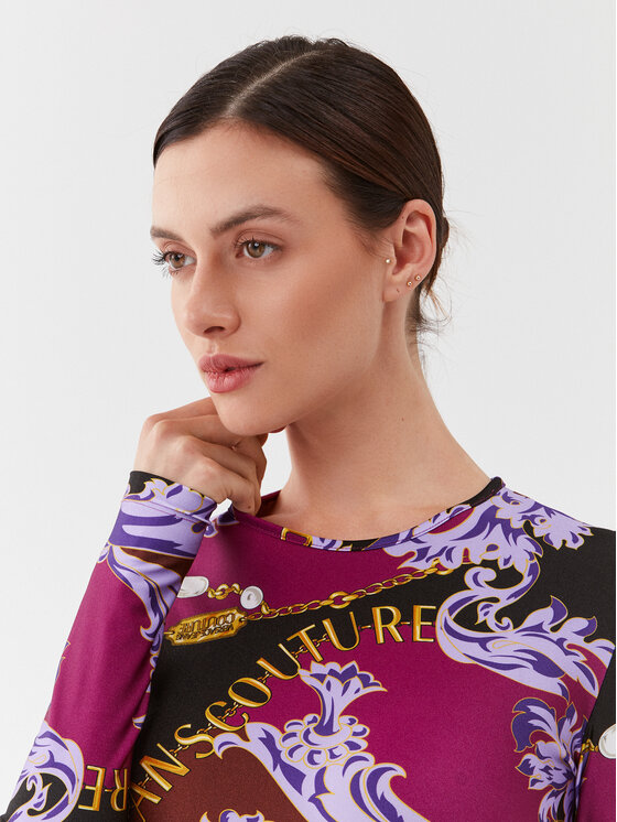 Versace Jeans Couture Body 75HAM221 Kolorowy Slim Fit | Modivo.pl