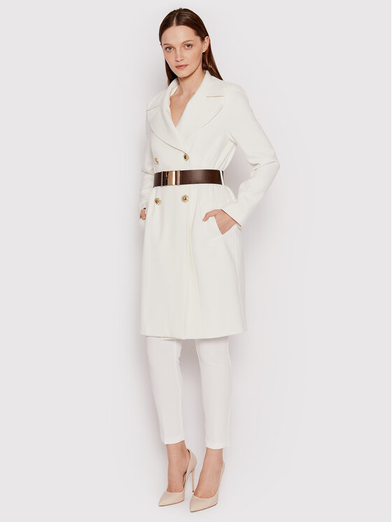 Rinascimento Kevad-sügis mantel CFC0107900003 Valge Regular Fit | Modivo.ee