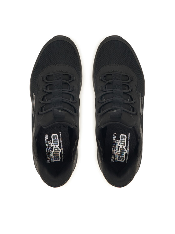 Skechers Sneakersy Bounder 403822L BBK Czarny | Modivo.pl