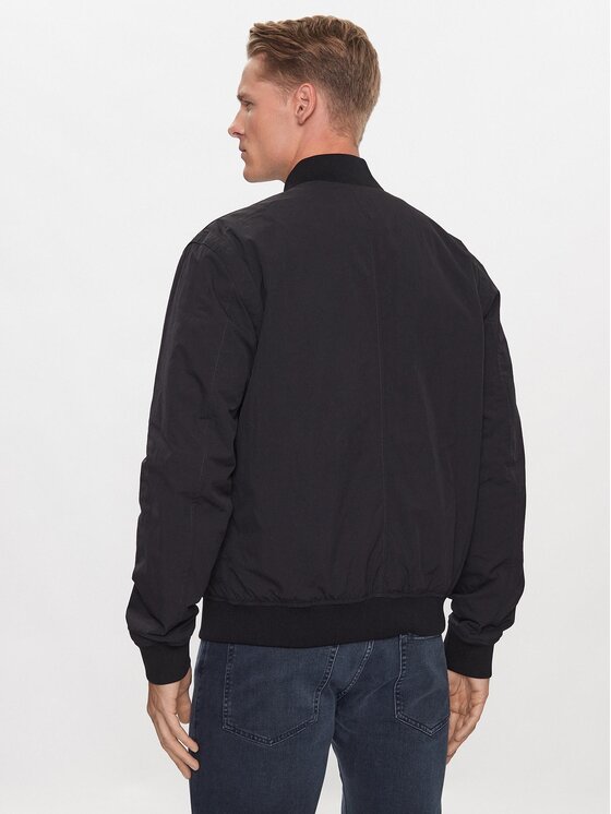Boss Bunda bomber Coperto 50499031 Černá Regular Fit | Modivo.cz