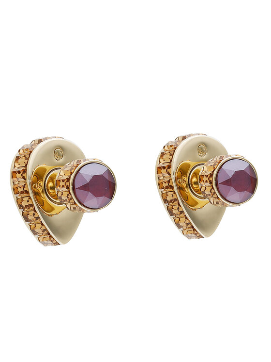 Swarovski Kolczyki Orbita 5641405 Fioletowy | Modivo.pl