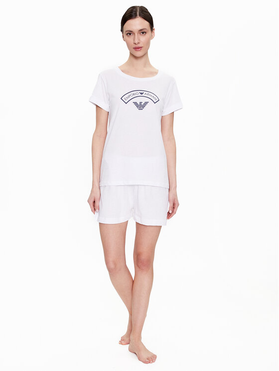 Emporio Armani Underwear Pyjama 164565 3R255 00010 Weiß Regular Fit ...