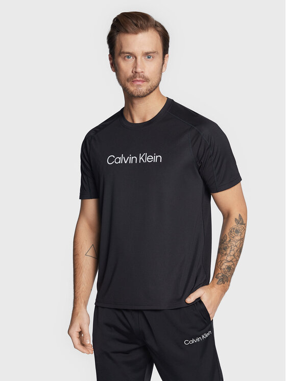 Calvin Klein Performance Technisches T-Shirt 00GMS2K109 Schwarz Regular ...