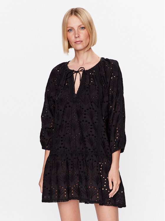 Melissa Odabash Robe d'été Ashley Noir Regular Fit | Modivo.fr