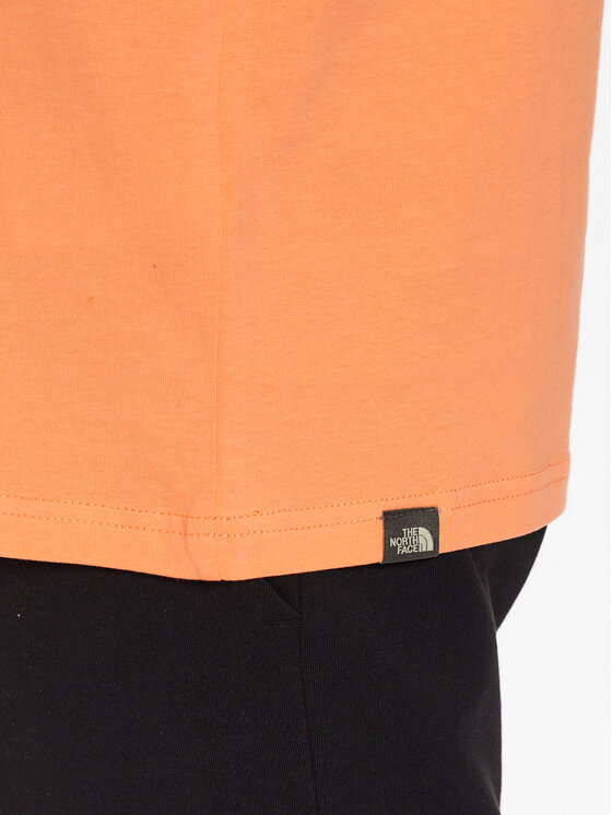 The North Face T-krekls Red Box NF0A2TX2 Oranžs Regular Fit | Modivo.lv