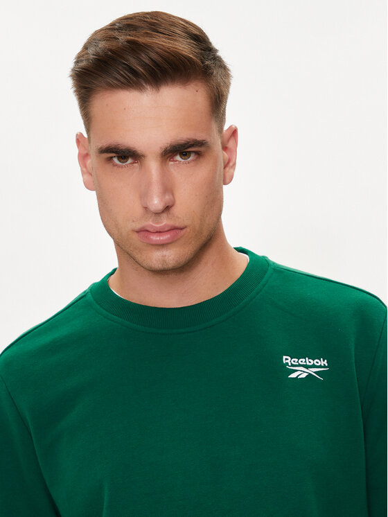 Reebok Džemperis Identlty Logo 100200315 Žalia Regular Fit | Modivo.lt