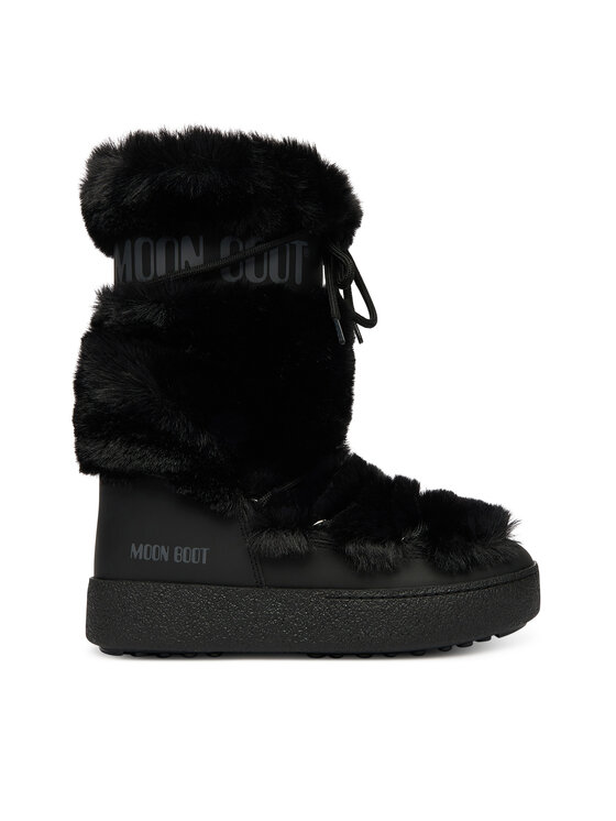 Moon Boot Cizme de zăpadă Mb Ltrack Faux Fur High Wp 80D2450210 Negru ...