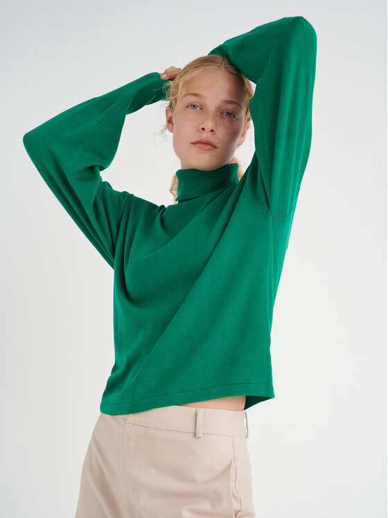 InWear Поло Jonna 30107530 Зелен Classic Fit | Modivo.bg