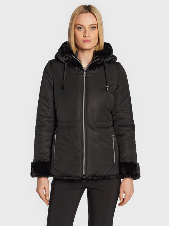 Geox Demisezoninė striukė Kaula W2620E TC164 F0284 Juoda Regular Fit ...