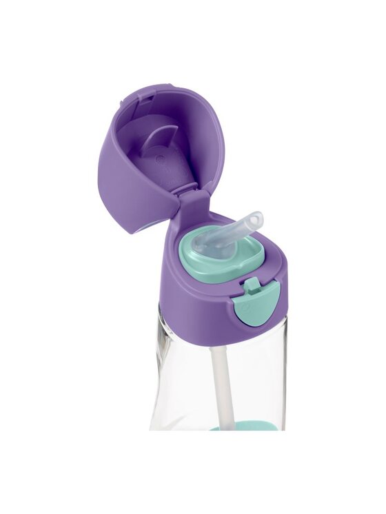 b.box Bidon b.box bidon ze słomką Fioletowy | Modivo.pl