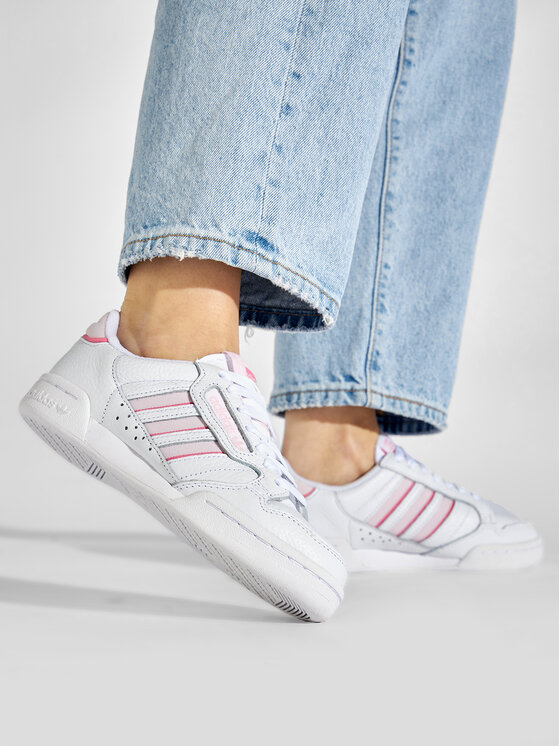 adidas Sneakersy Continental 80 Stripes W GX4433 Biały | Modivo.pl
