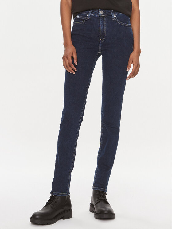 Calvin Klein Jeans Jeans J20J221237 Dunkelblau Skinny Fit | Modivo.de