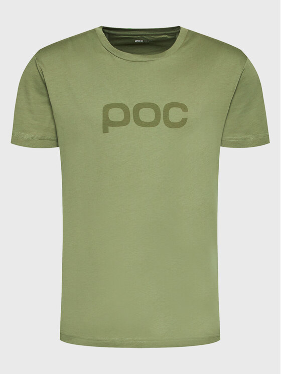 POC T-Shirt 61602 Zielony Regular Fit | Modivo.pl