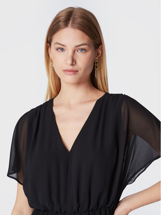 NAF NAF Rochie cocktail Lalao THNR5 Negru Regular Fit | Modivo.ro