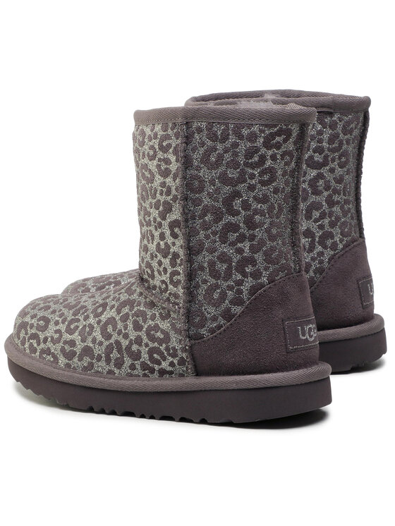 Ugg Snehule Kid's Classic II Glitter Leopard 1112388K Sivá | Modivo.sk