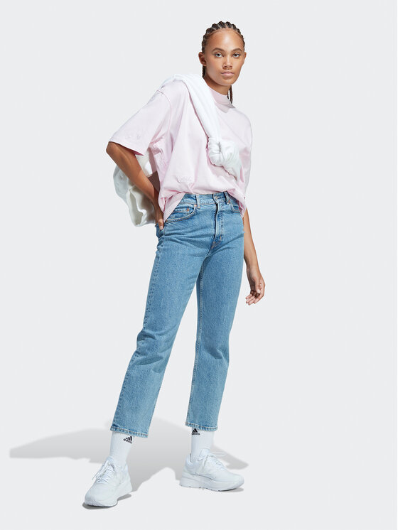 adidas Тишърт Boyfriend T-Shirt with Healing Crystals Inspired Graphics ...