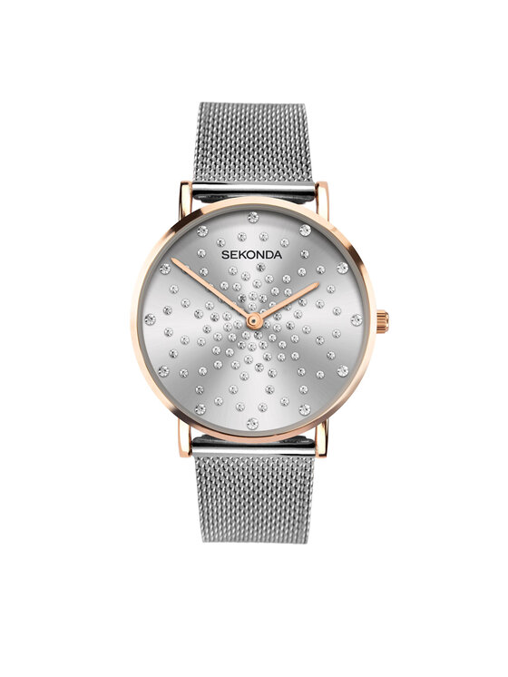 Sekonda Zegarek 40028 Srebrny | Modivo.pl