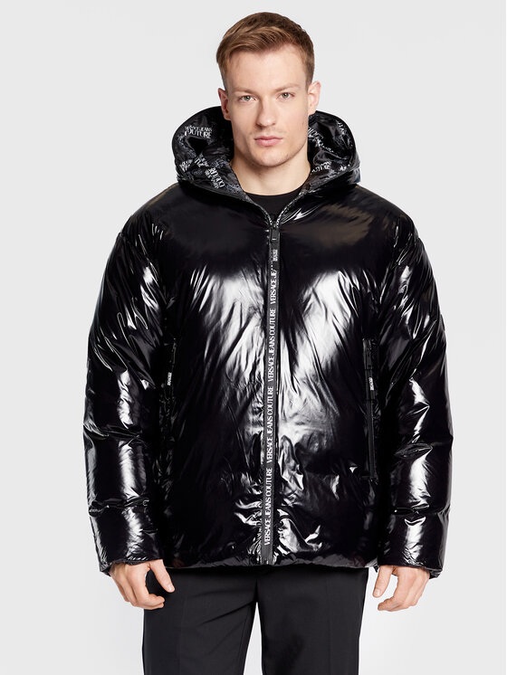 Versace Jeans Couture Geacă din puf 73GAU418 Negru Regular Fit | Modivo.ro