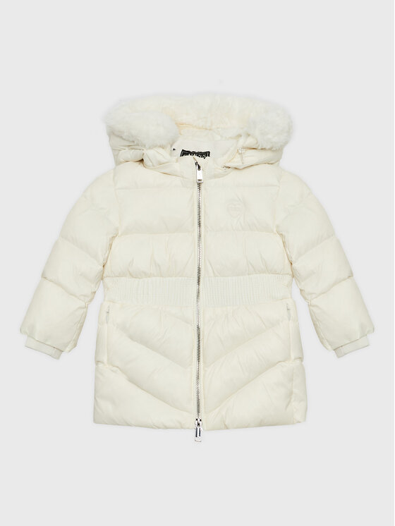 Guess Vatovaná bunda A2BL03 WB080 Biela Regular Fit | Modivo.sk